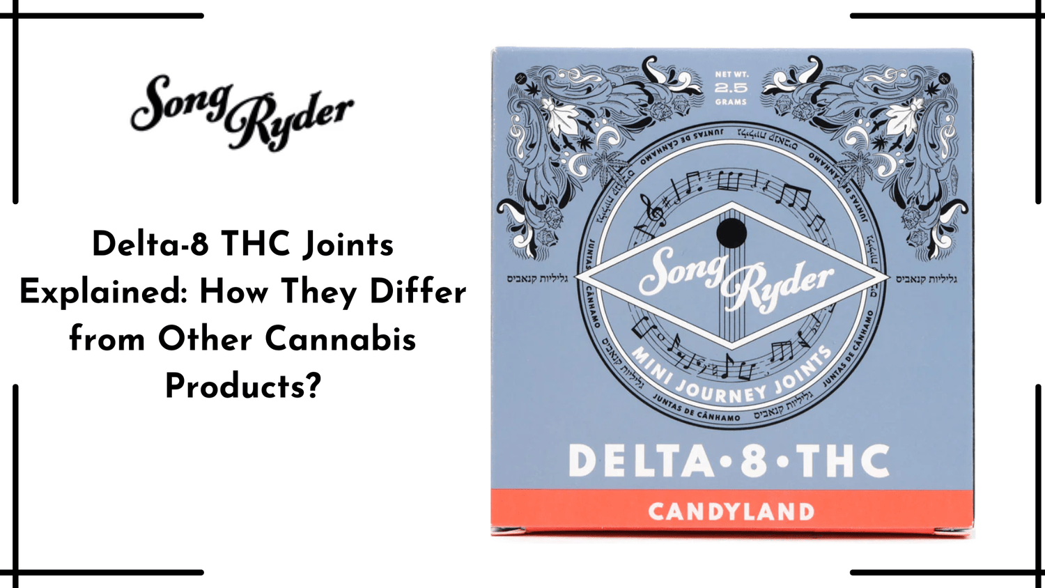 Delta-8 THC Joints Explained: How They Differ from Other Products ...